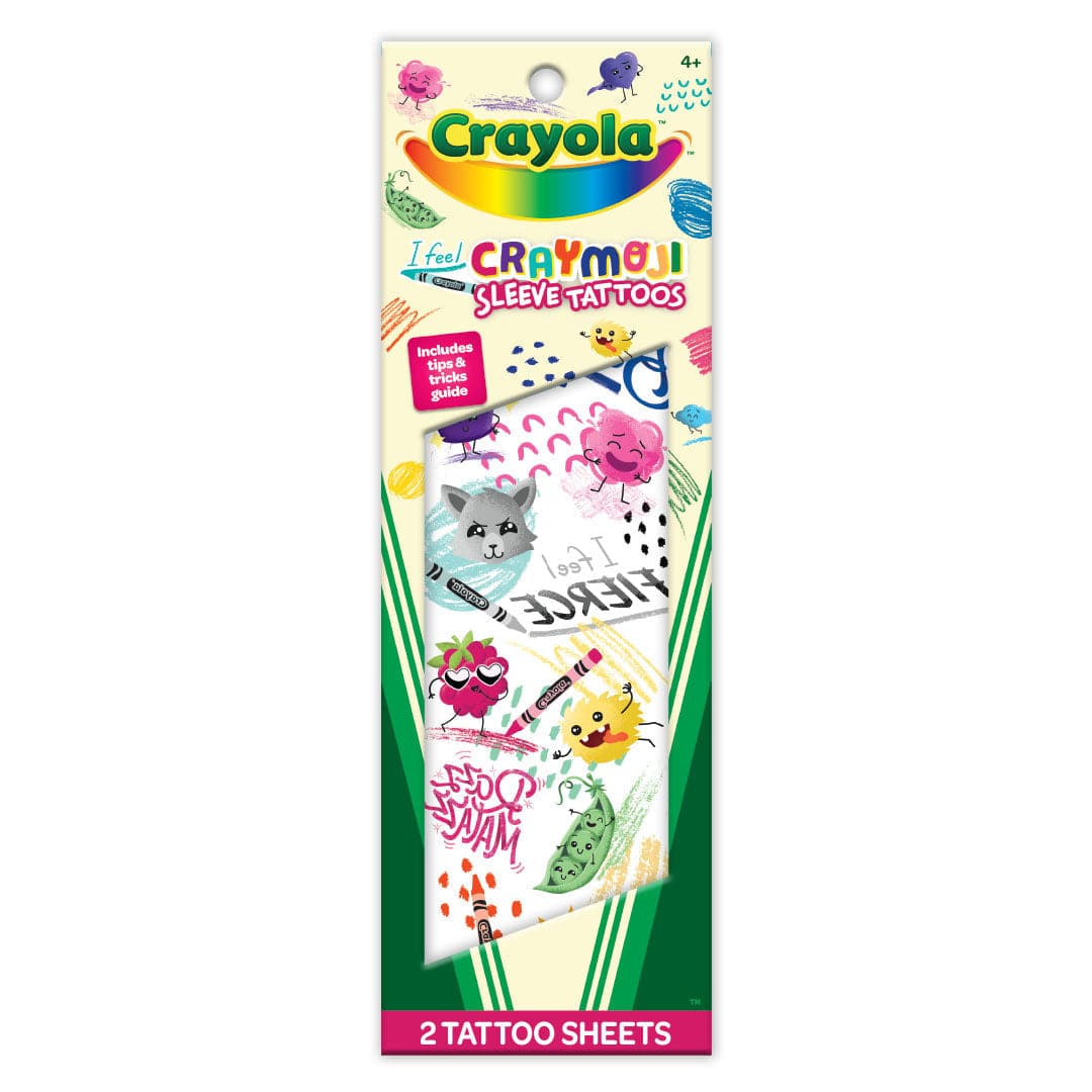 Crayola Craymoji Temporary Tattoos
