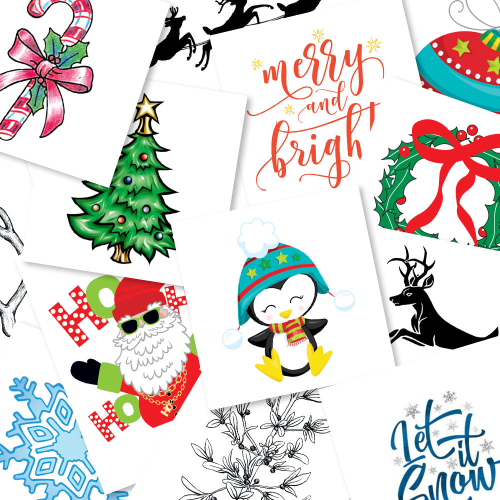 Merry Christmas Tattoos Holiday Tattoos The Toy Box Hanover