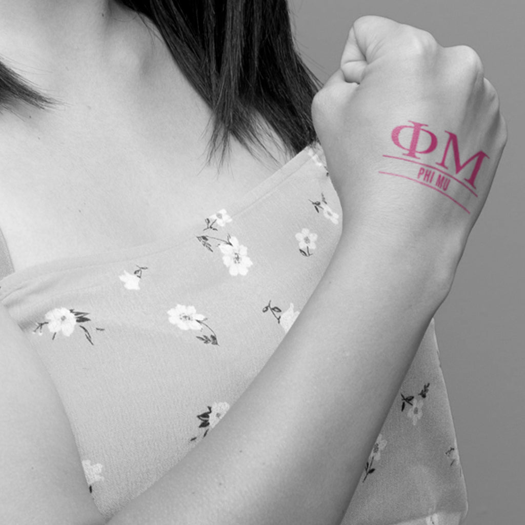 Phi Mu Tattoo