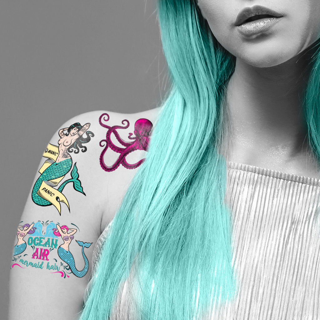 Manic Panic – Temporary Tattoos