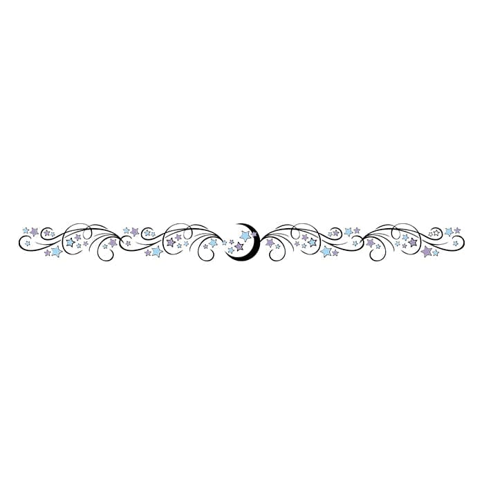 Moon Armband Temporary Tattoo