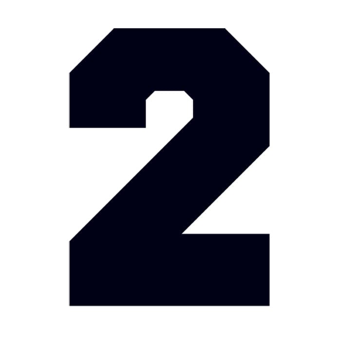 Number 2 Temporary Tattoo – Temporary Tattoos