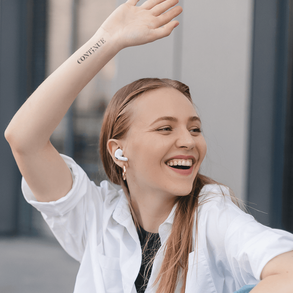 Continue Semicolon Temporary Tattoo