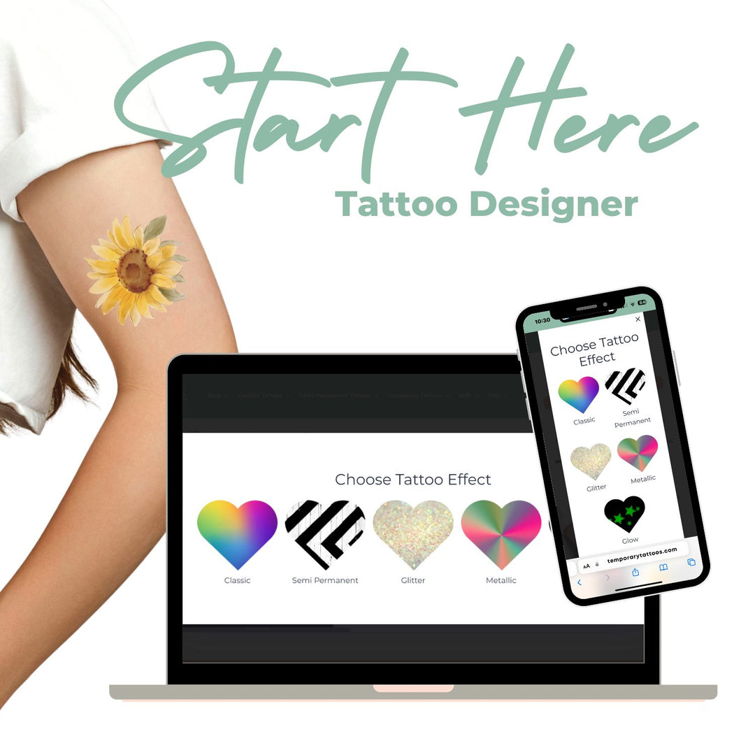 Custom Temporary Tattoos • FREE Shipping • Bulk Orders
