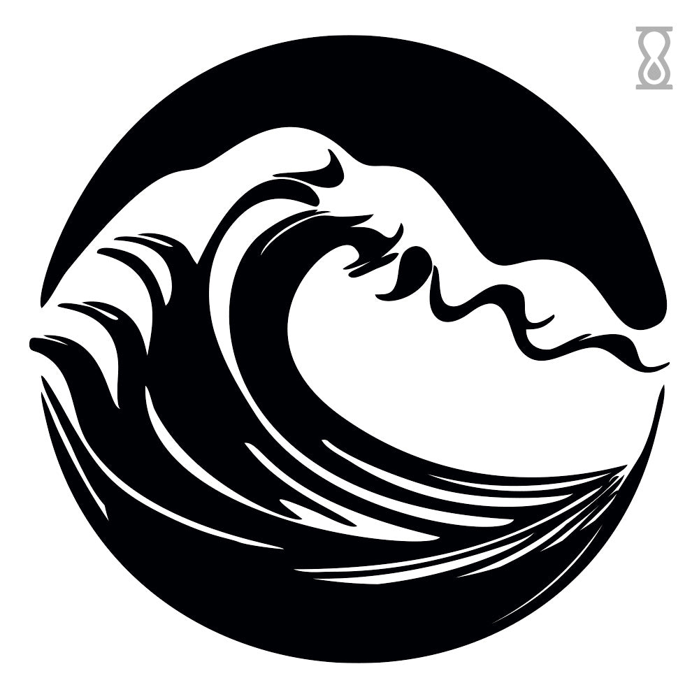 Wave Semi-Permanent Tattoo