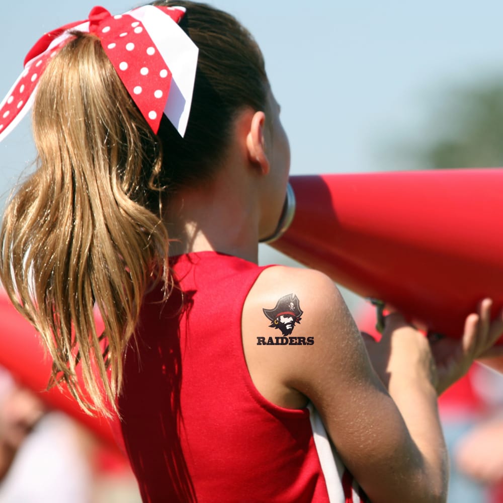 GO TEAM! School Spirit & Team Spirit Temporary Tattoos