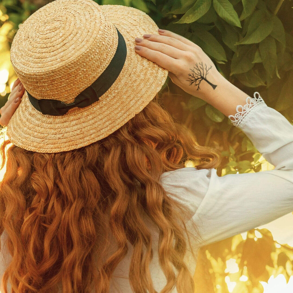 Fall Tree Temporary Tattoo