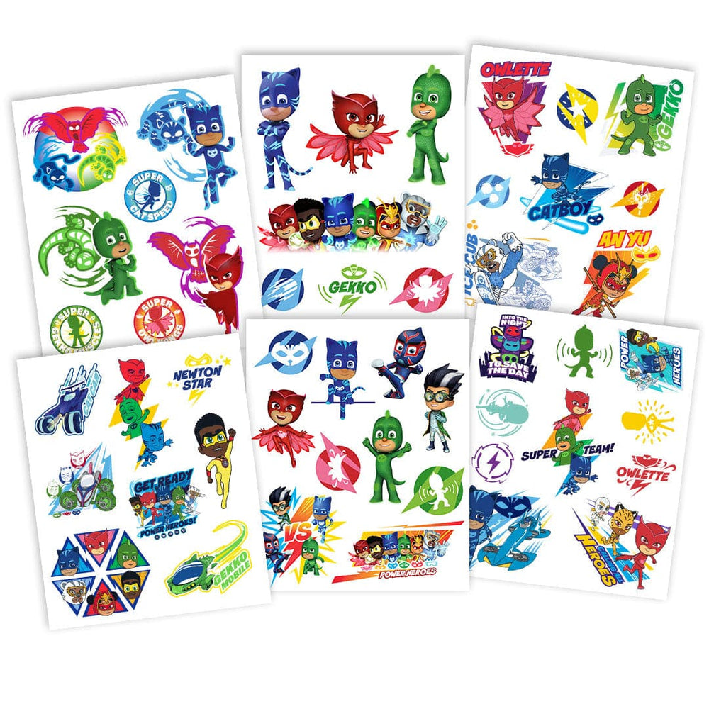 PJ Masks Temporary Tattoos