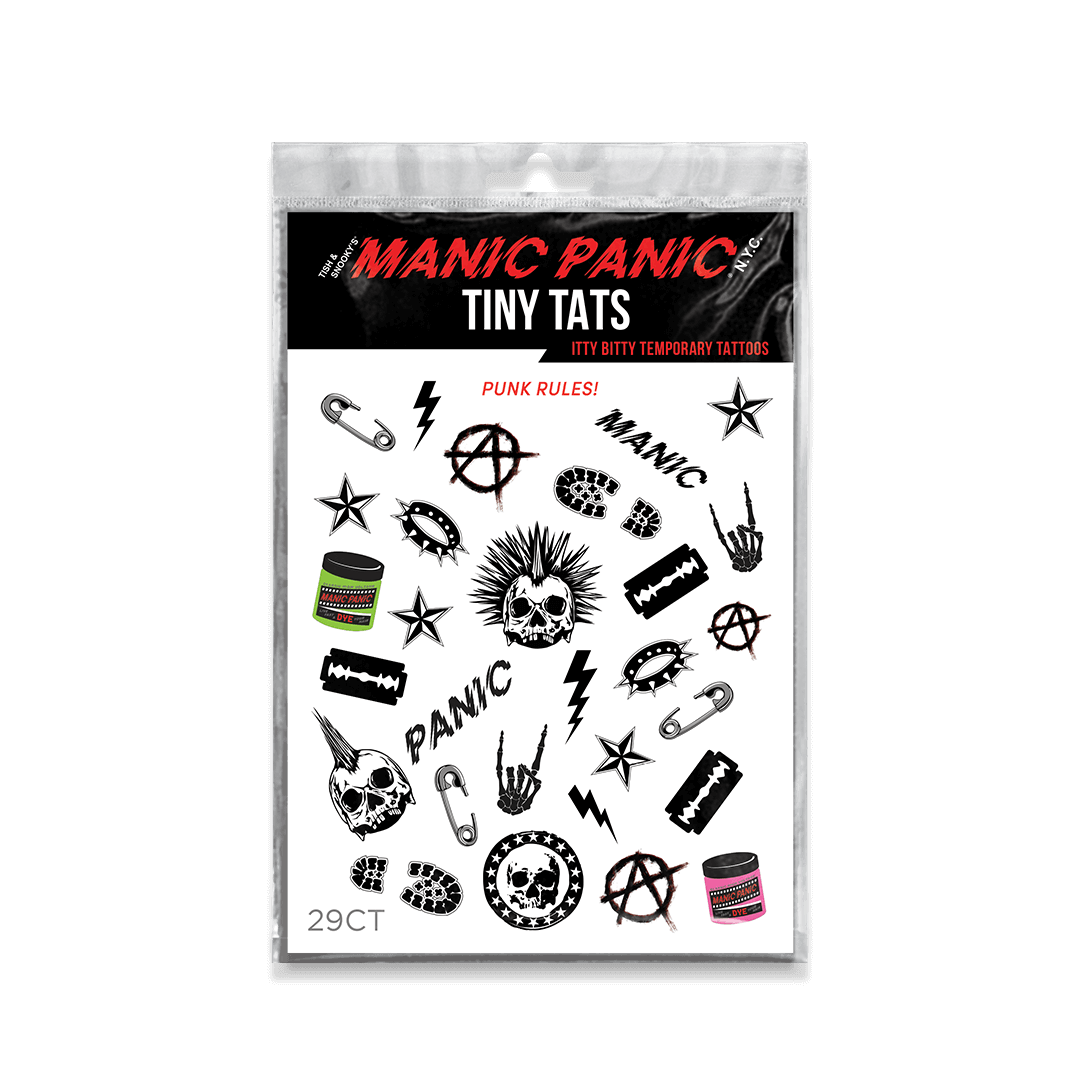Manic Panic Punk Tiny Tats