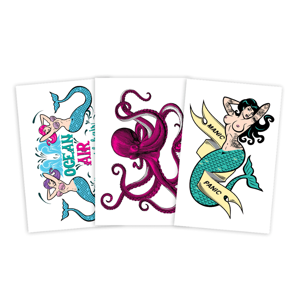 Manic Panic Sea Nymph Tattoo Assortment
