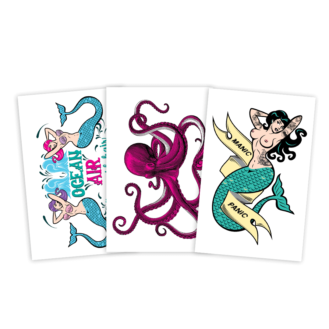 Manic Panic Sea Nymph Tattoo Assortment