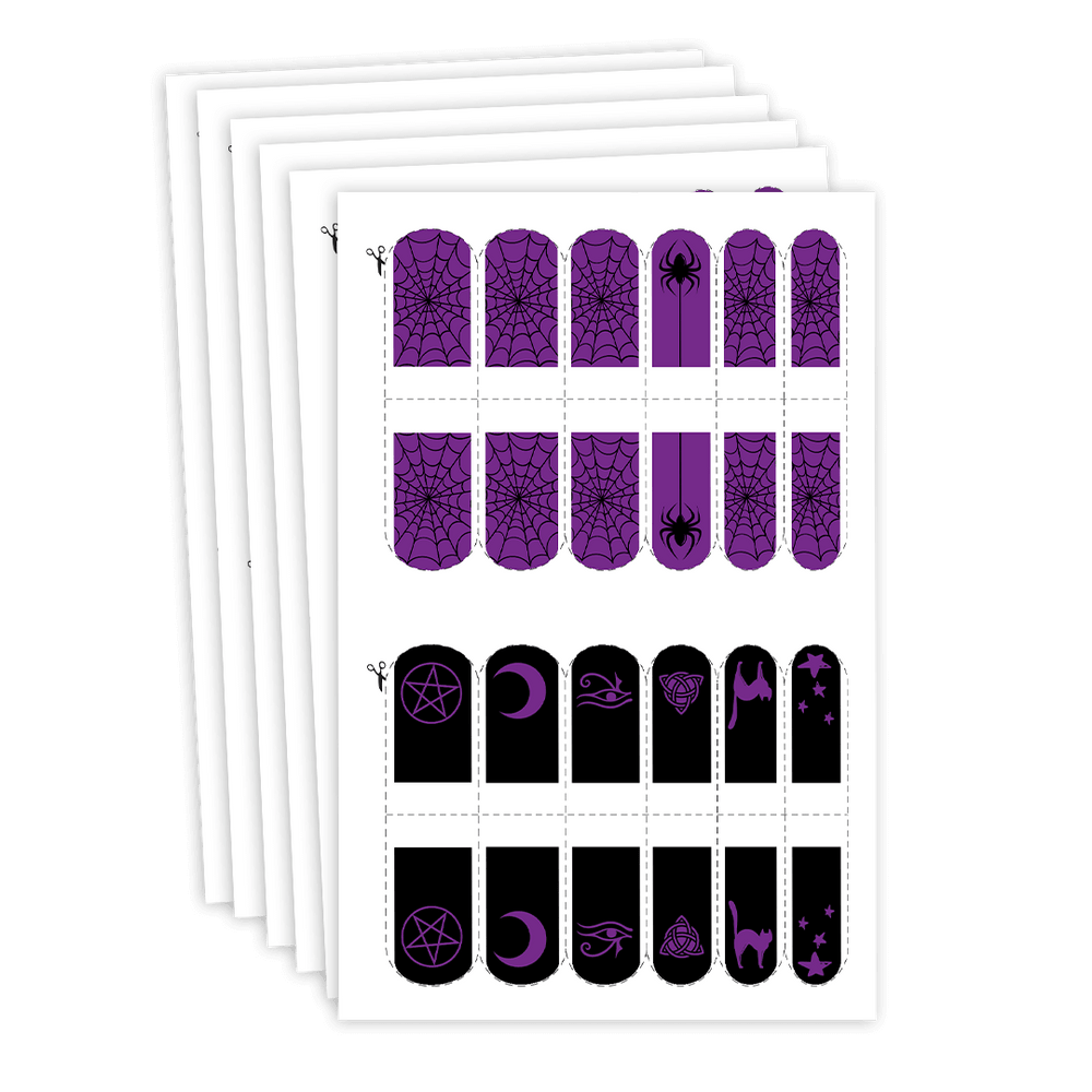 Manic Panic Amethist Nail Tattoo