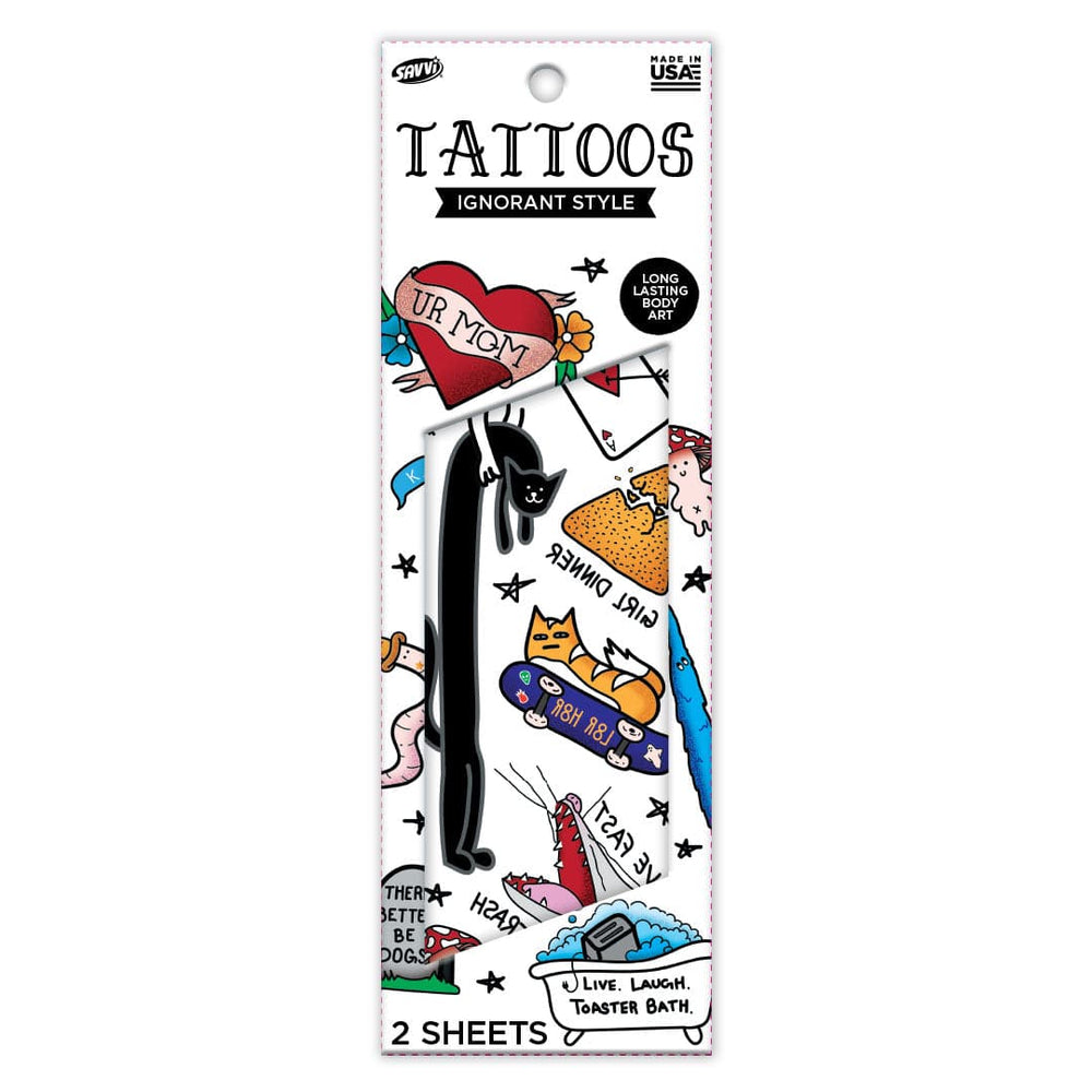 Temporary Tattoos | Custom & Stock Temp Tattoo Shop & Manufacturer
