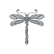 Henna: Dragonfly Temporary Tattoo