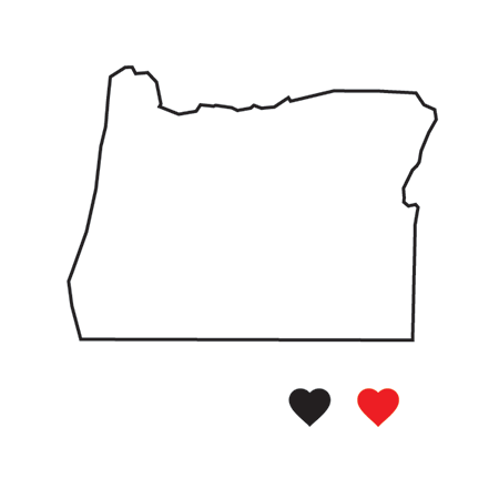 Oregon State Outline Tattoos 429 Portland Tattoo Stock Photos,