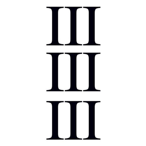 Roman Numeral 3 Tattoo Roman Numeral 3 Tattoo